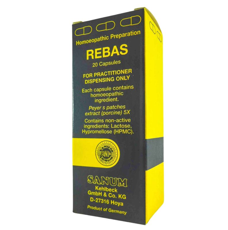 Sanum Rebas 5x (D4) 20 Caps - Better Health Hub